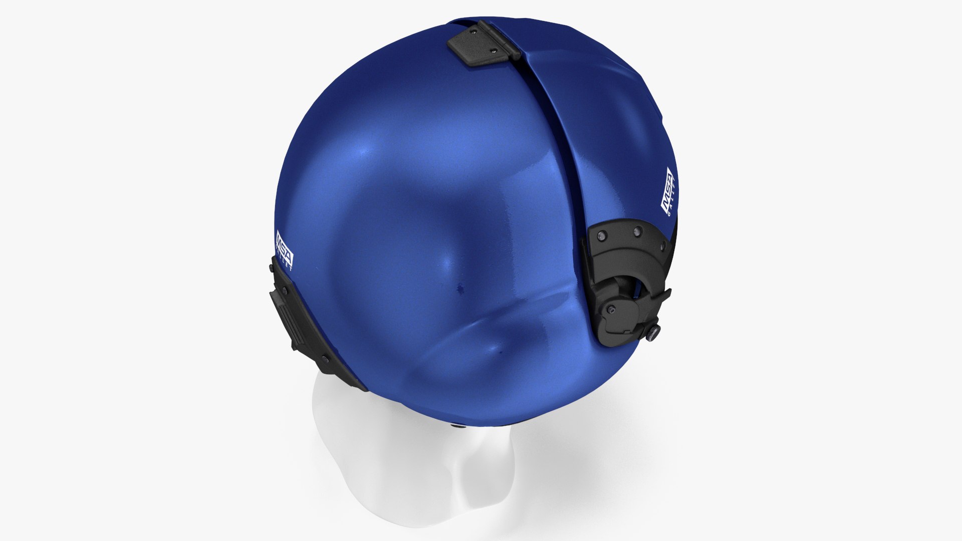 Helicopter Flight LH350 Helmet Blue model - TurboSquid 2120454