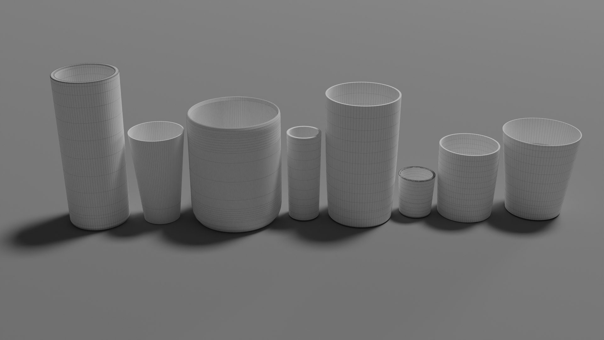 3D Glass Collection Part 1 Model - TurboSquid 2025774