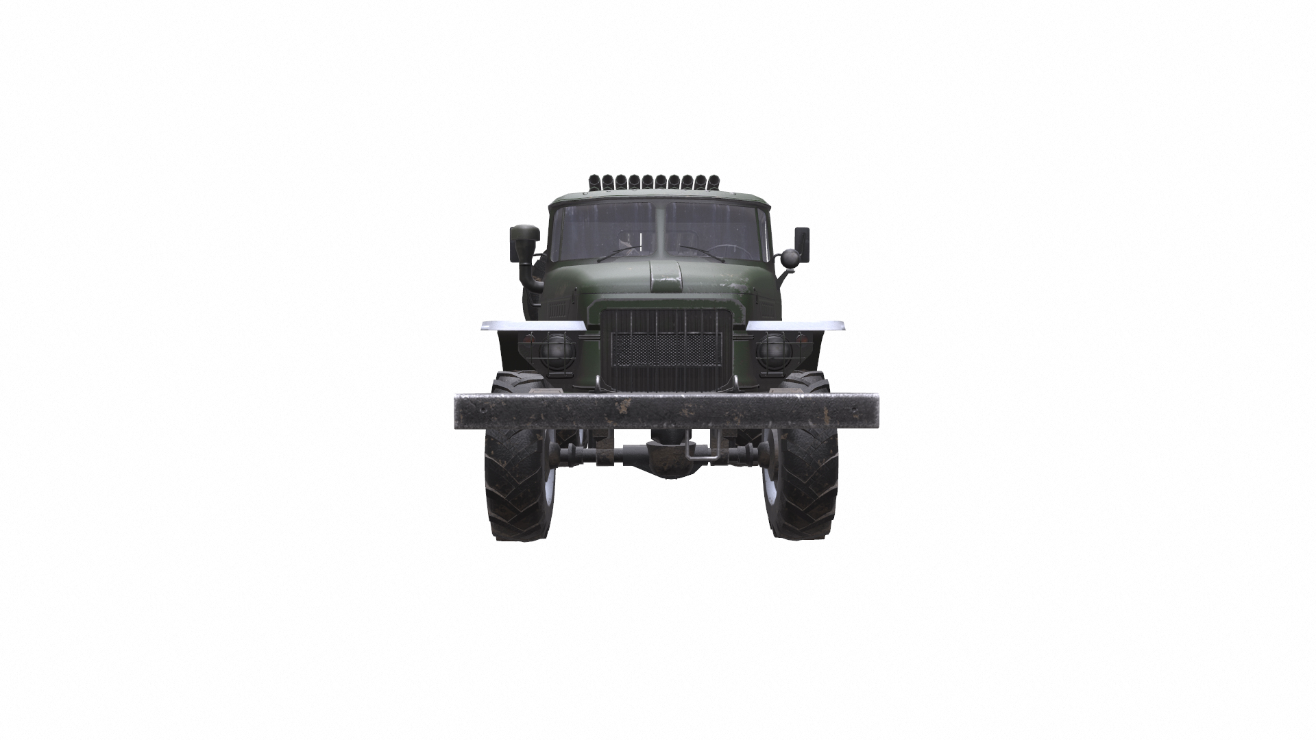 3D bm-21 grad truck bm - TurboSquid 1581747