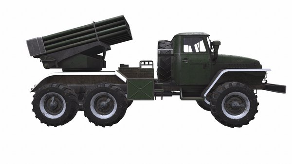 modelo 3d Graduado BM-21 - TurboSquid 1581747