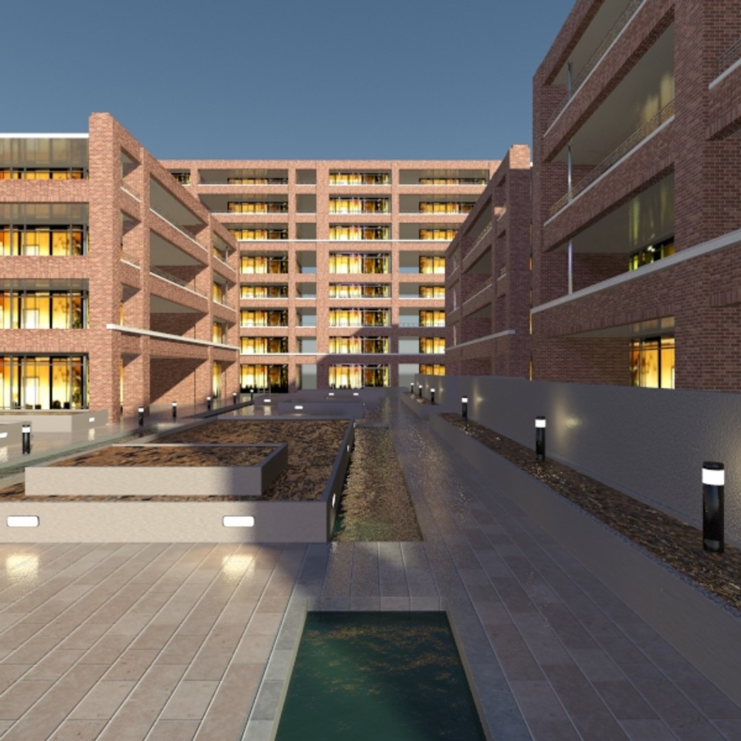 Max Building Courtyard