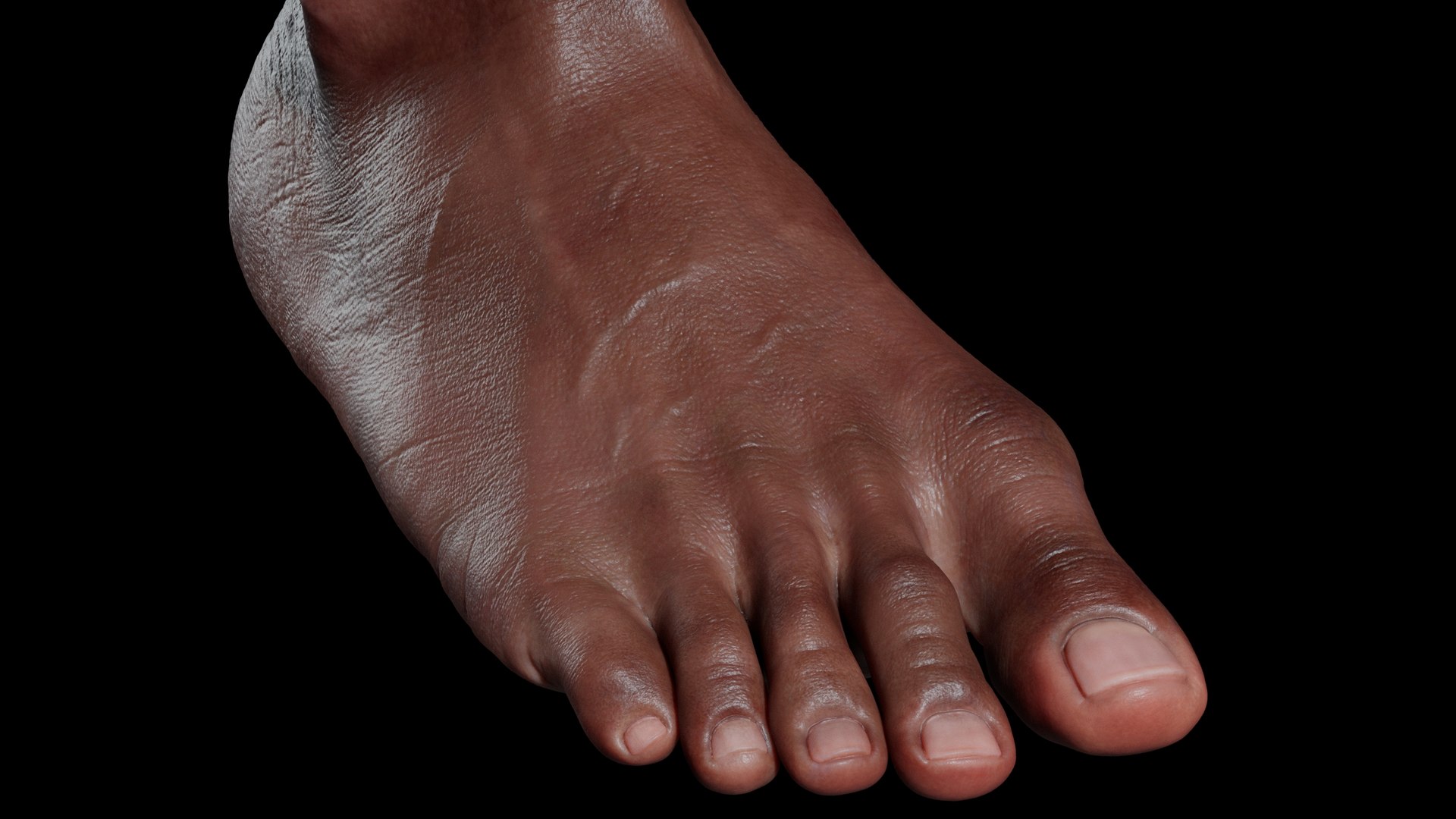 3D model Black foot Zbrush - TurboSquid 1764060