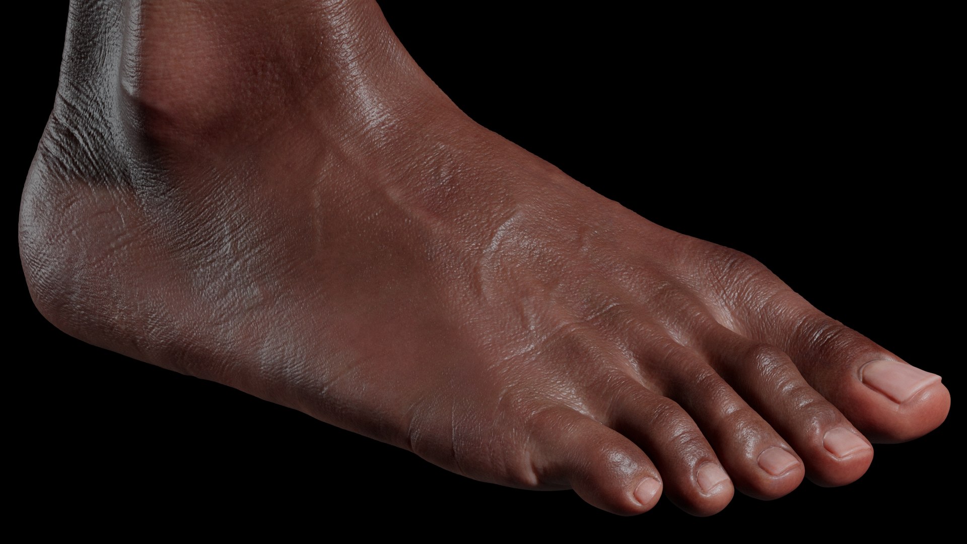 3D model Black foot Zbrush - TurboSquid 1764060