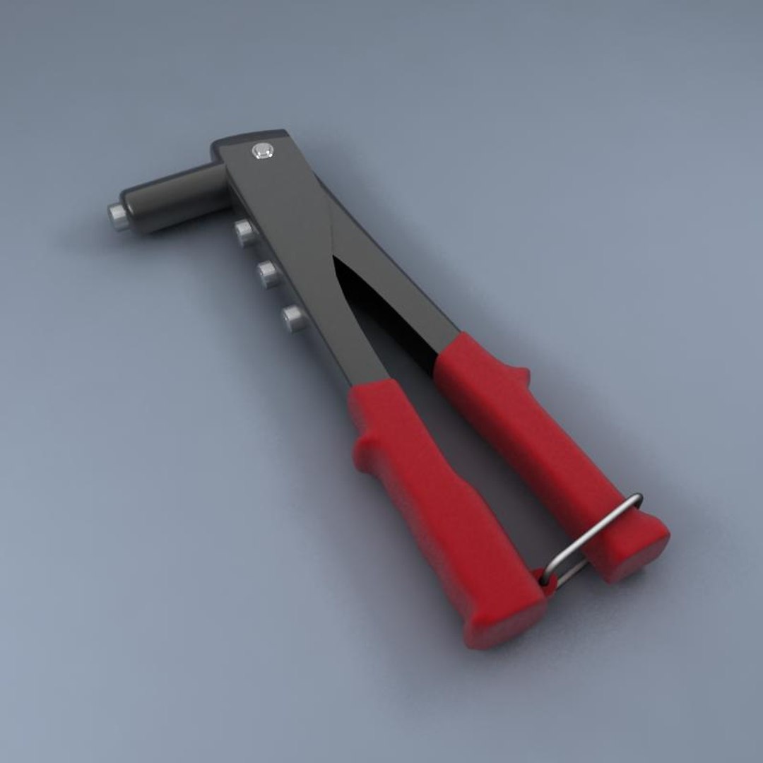 Pop Rivet Tool 3d Model