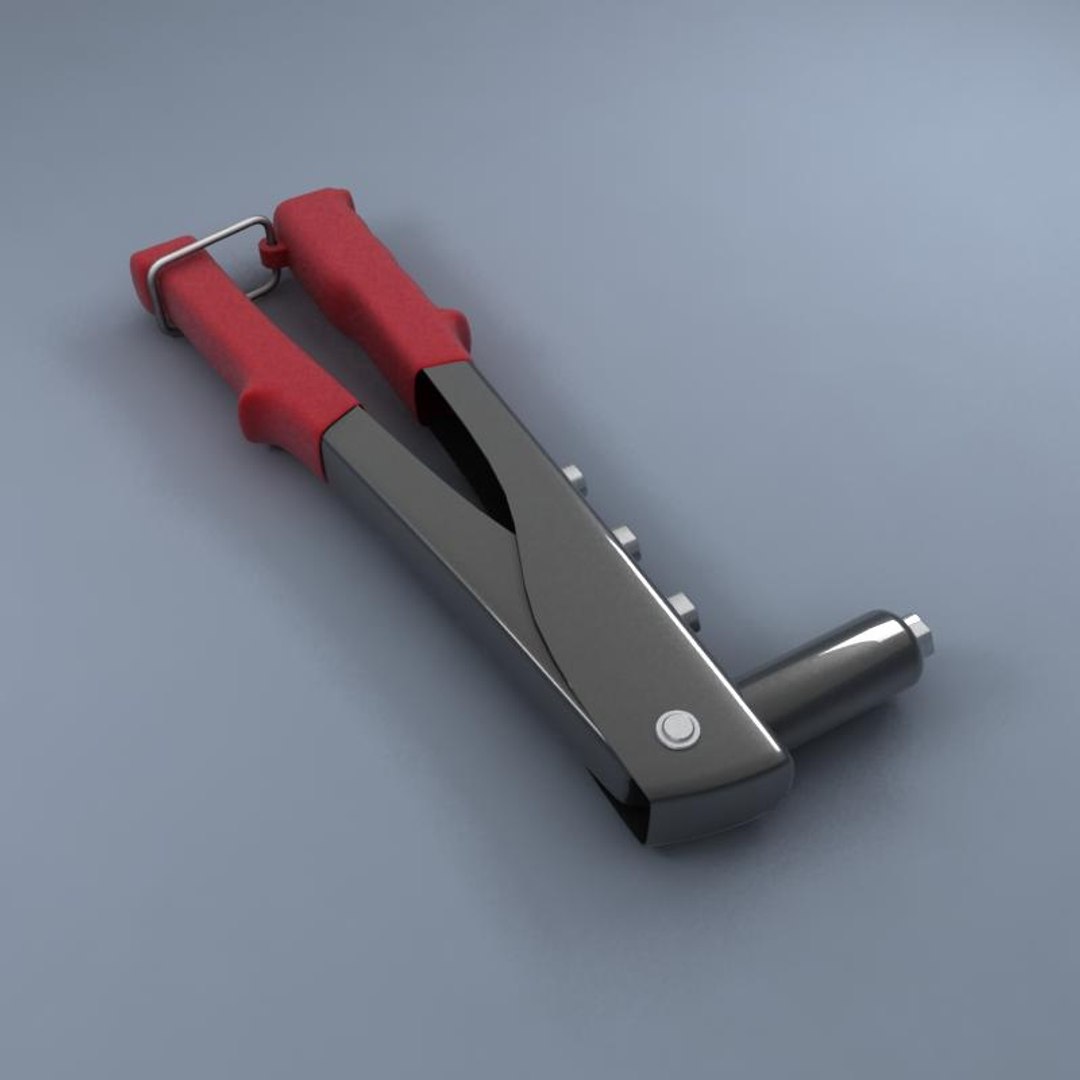 Pop Rivet Tool 3d Model