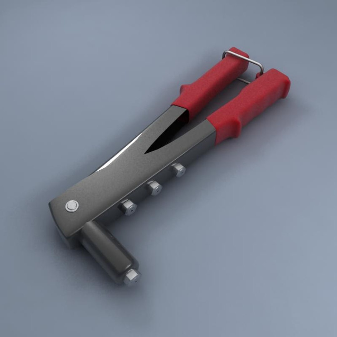 Pop Rivet Tool 3d Model