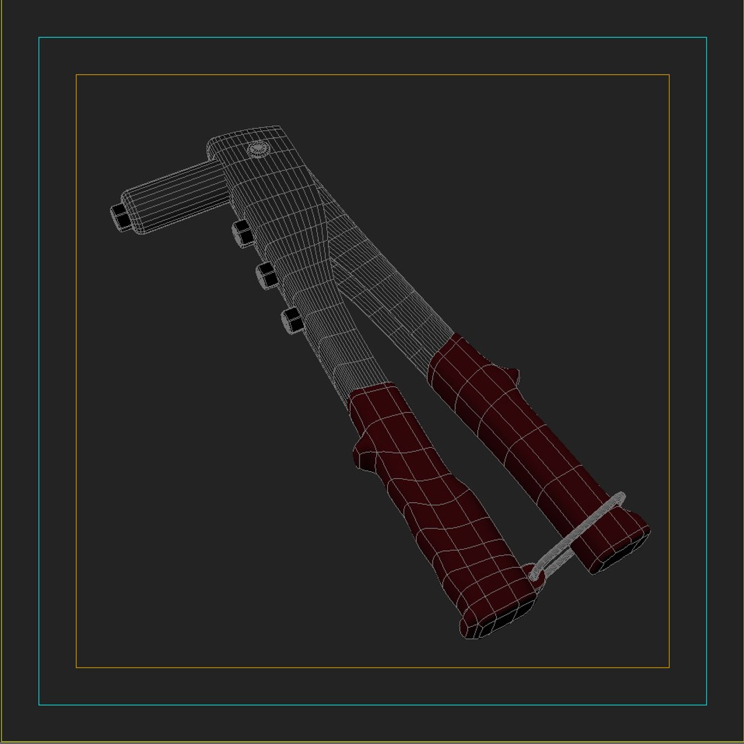 Pop Rivet Tool 3d Model