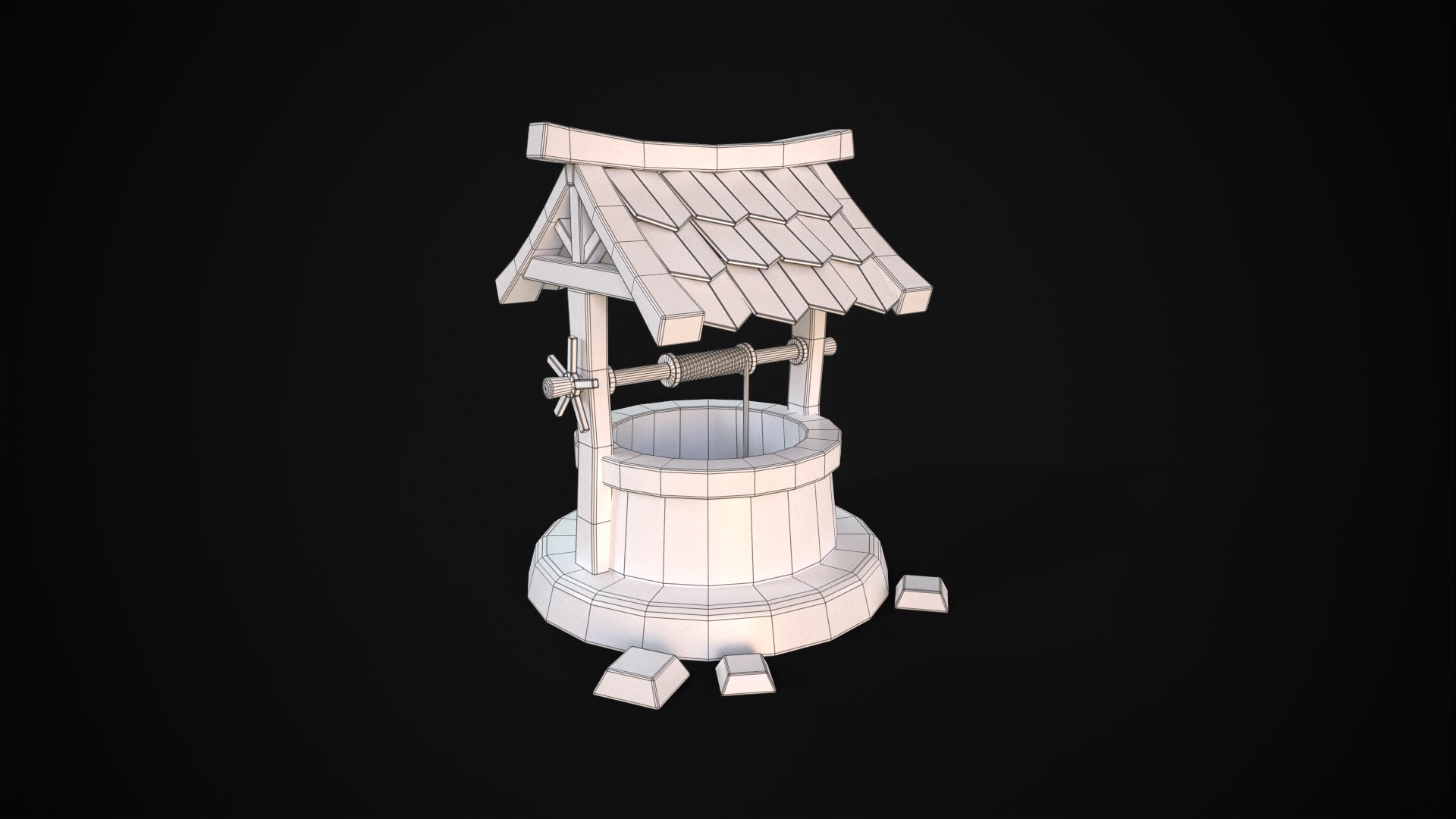 Magic Well Stylized 3D Model - TurboSquid 1873641