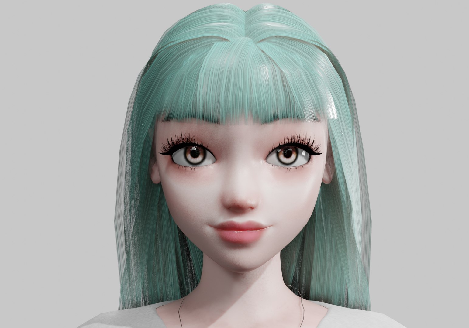 3D Pretty Young Woman V25038 - TurboSquid 2277198