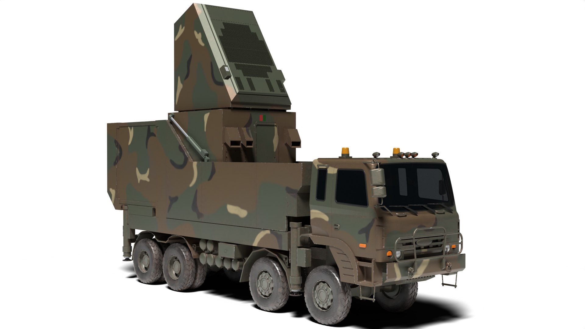 Radar Truck Cheongung Model - TurboSquid 2213069