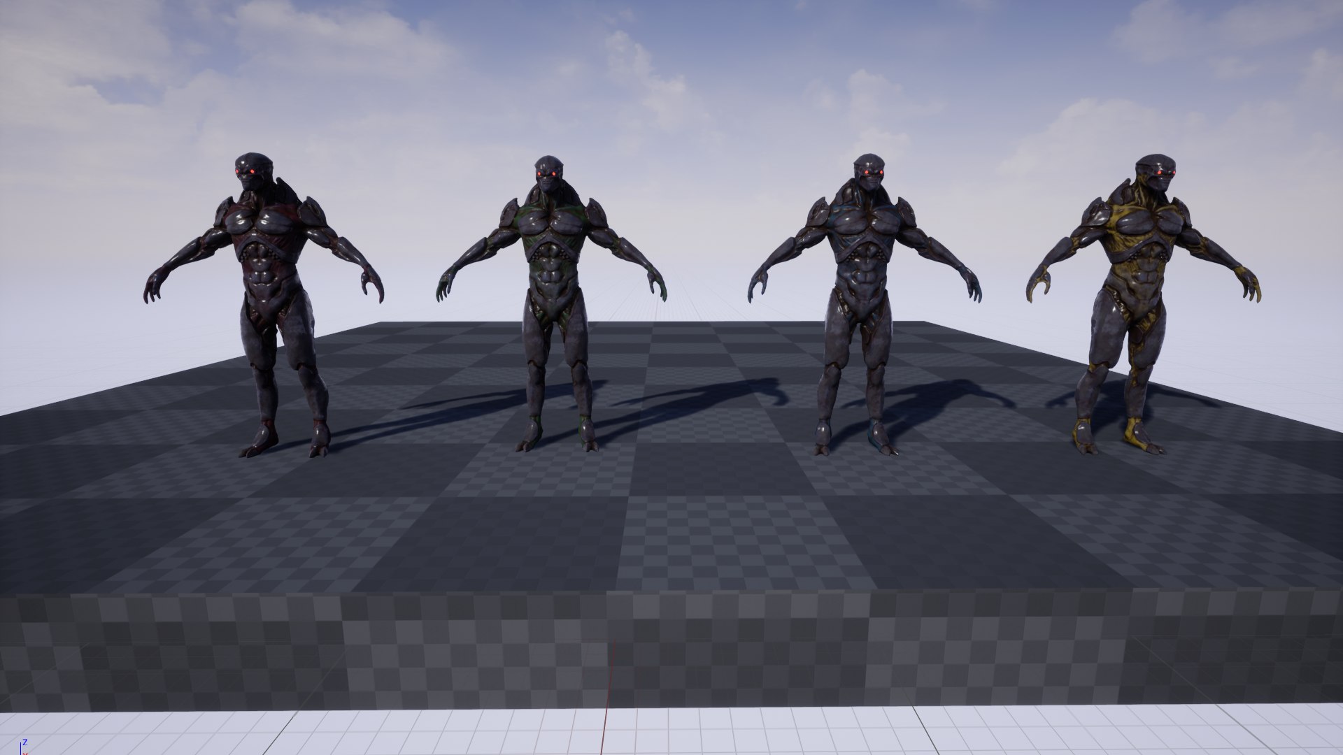 3D Mutant3 Humanoid Monster Model - TurboSquid 2098284