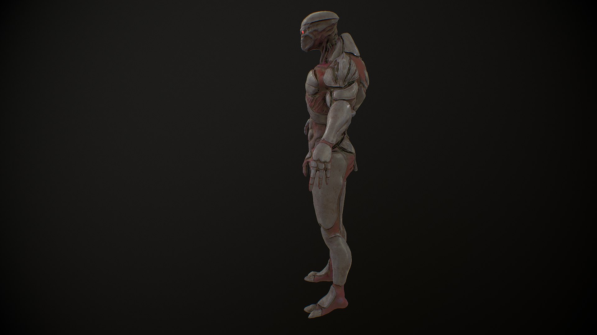 3D Mutant3 Humanoid Monster model - TurboSquid 2098284