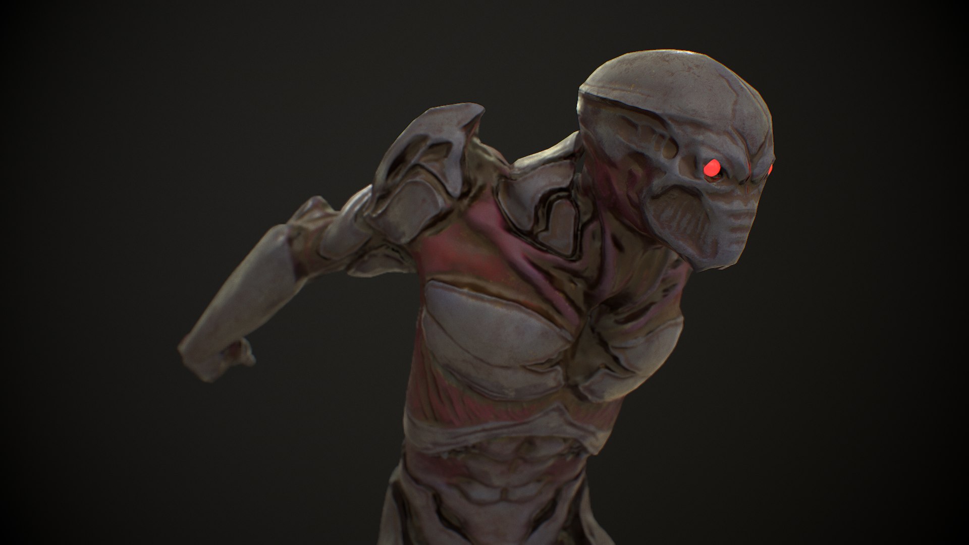 3D Mutant3 Humanoid Monster Model - TurboSquid 2098284
