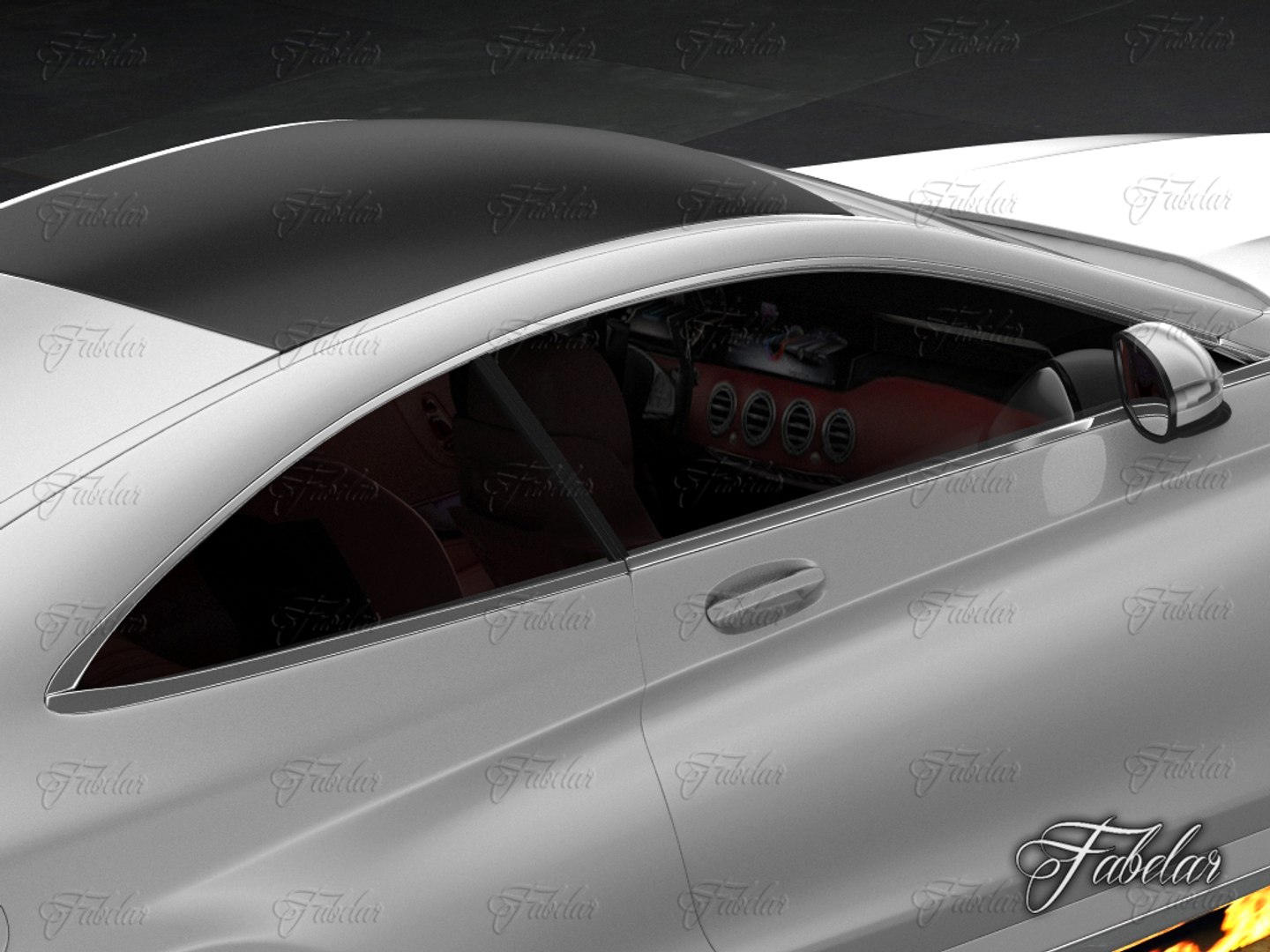 3d Model Mercedes S63 Amg Coupè