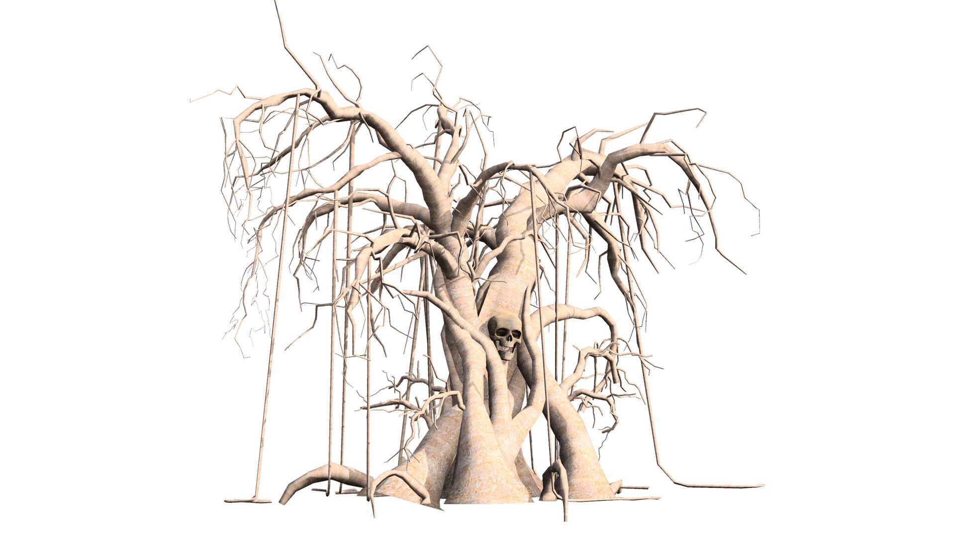 3D Haunted Tree Pack - TurboSquid 2333670