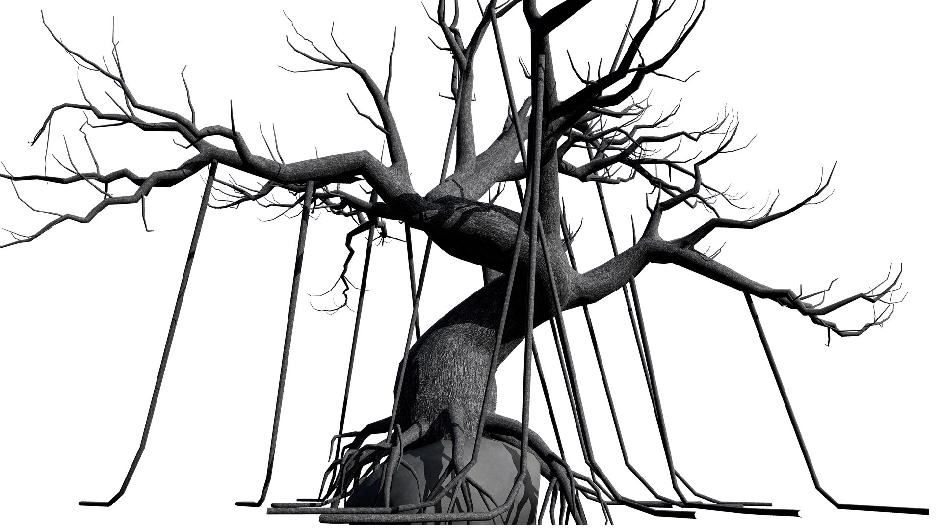 3D Haunted Tree Pack - TurboSquid 2333670