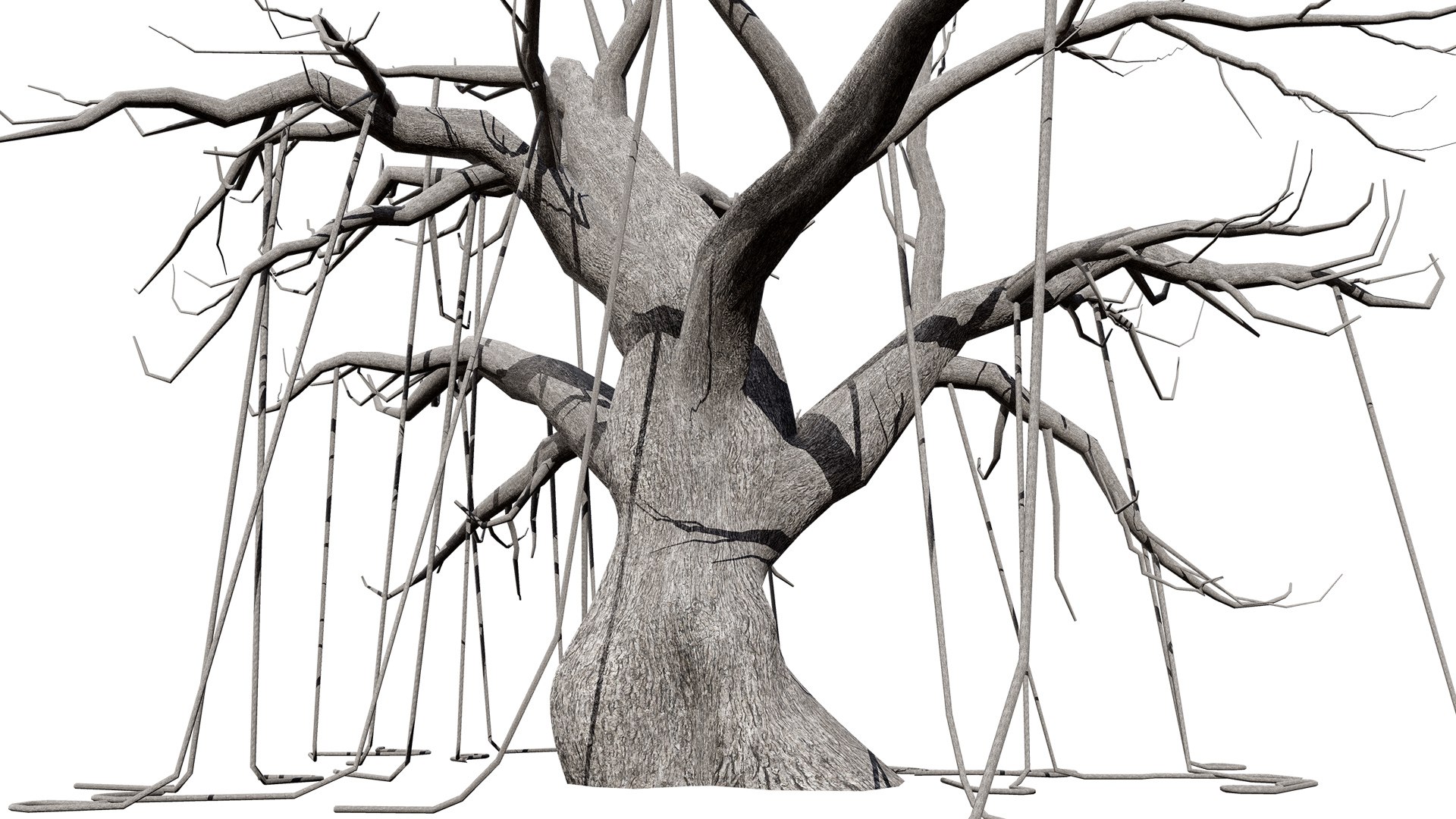 3D Haunted Tree Pack - TurboSquid 2333670