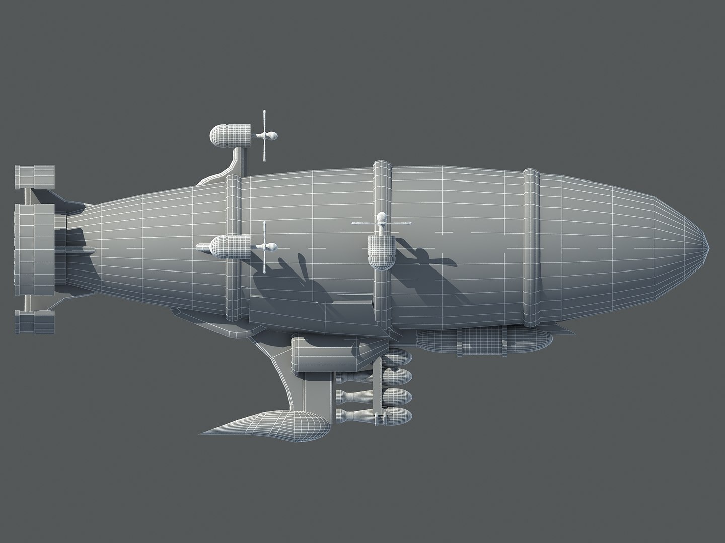 3D Airship Air - TurboSquid 1473674