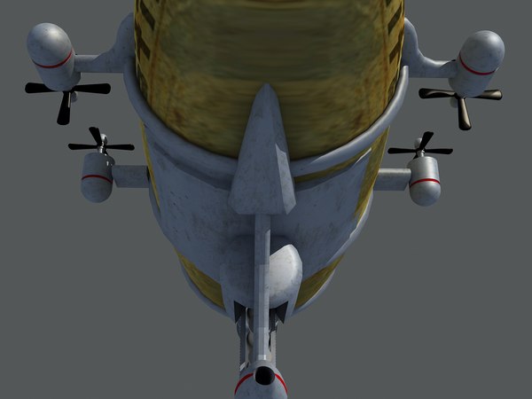 レッドアラートキーロフ飛行船低ポリ3Dモデル - TurboSquid 1473674