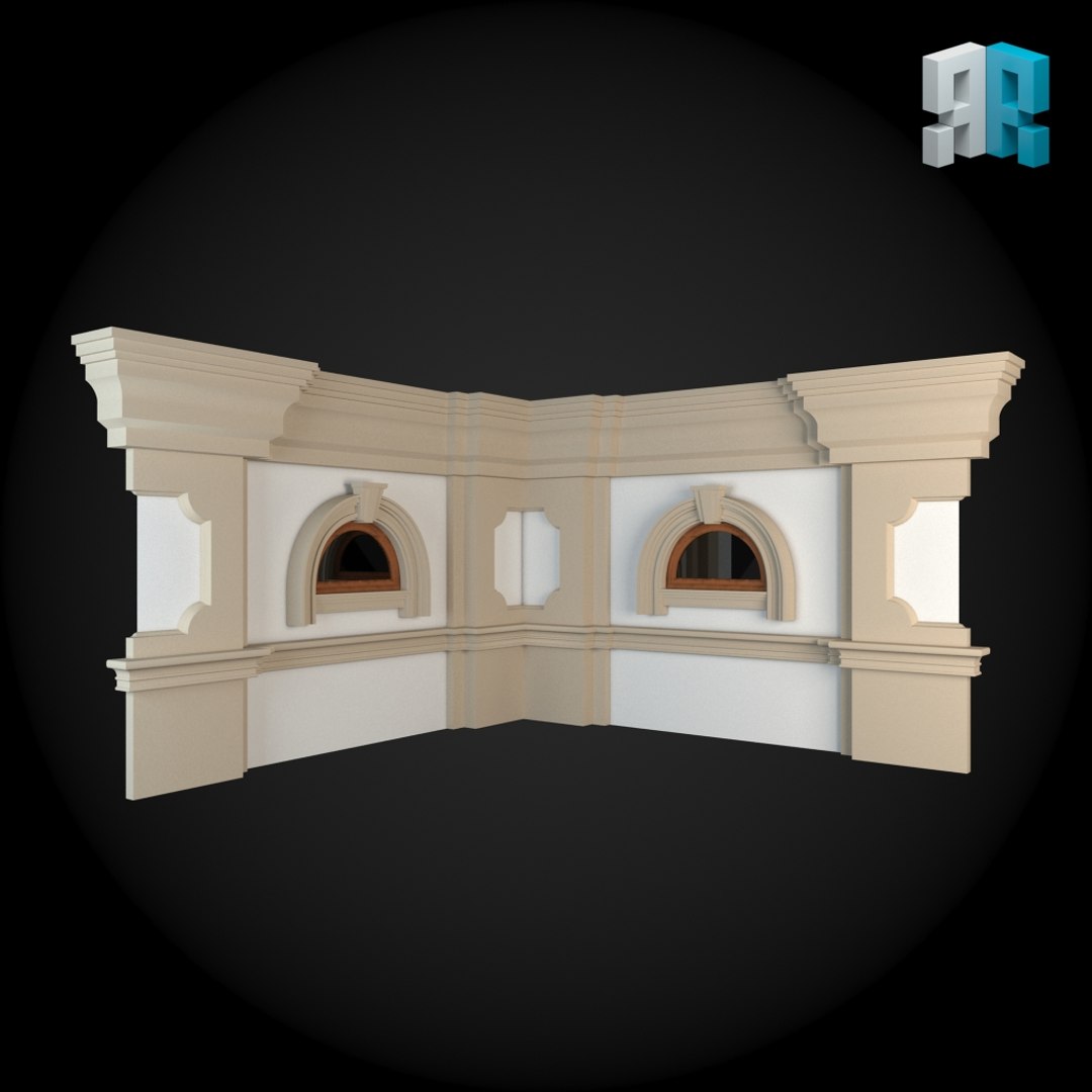 Wall 3d Max
