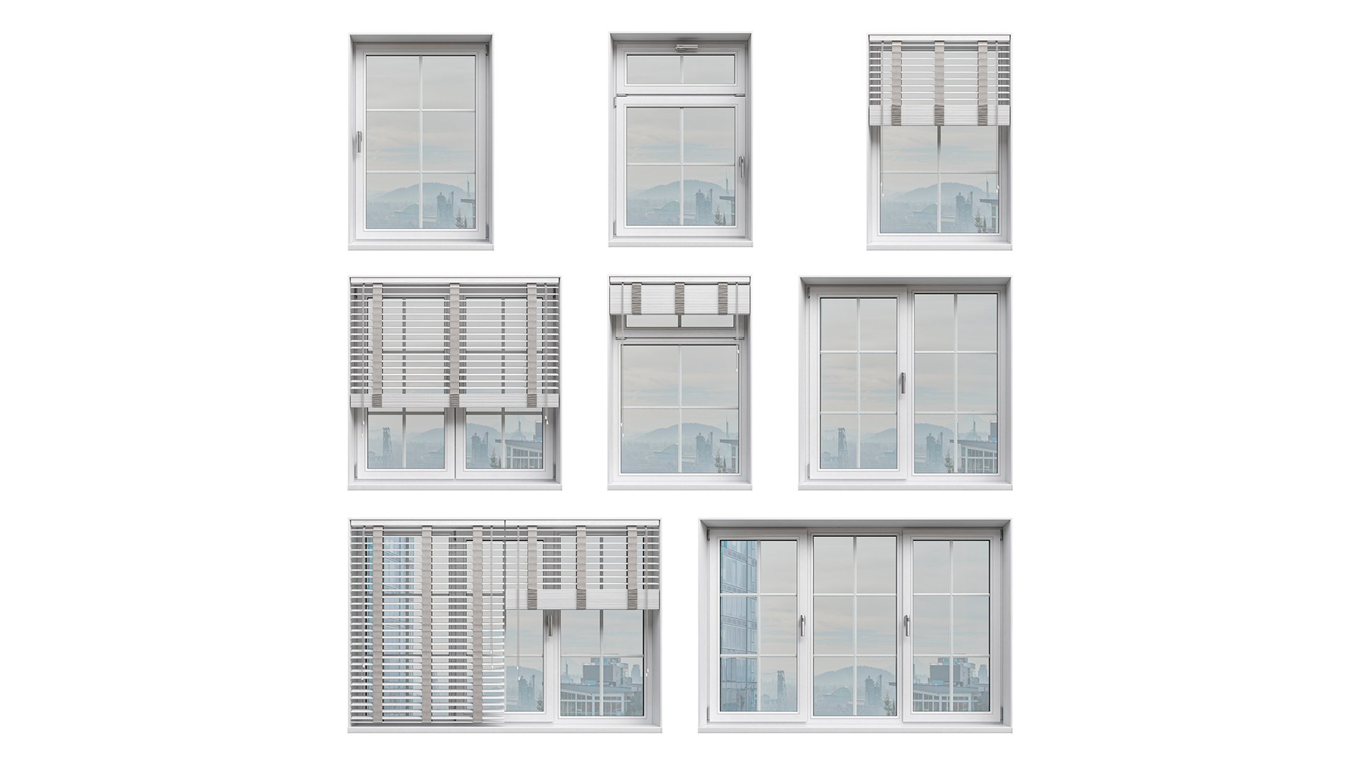 Window Collection Part 12 3D - TurboSquid 2164215