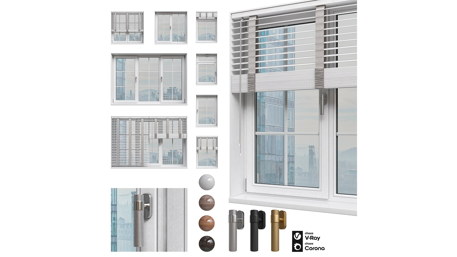 Window Collection Part 12 3D - TurboSquid 2164215