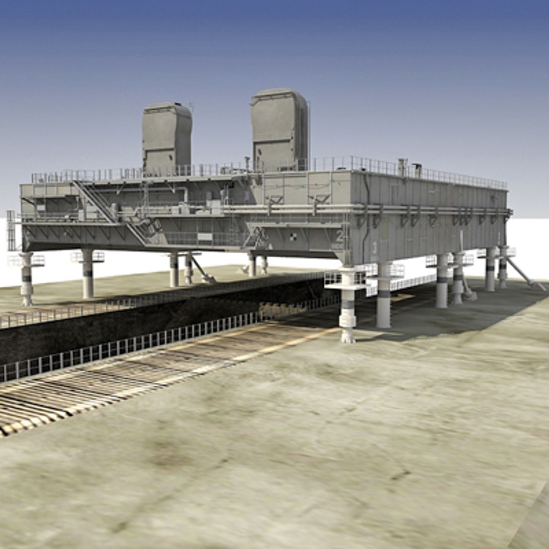 Nasa Mobile Launch Platform 3d Model