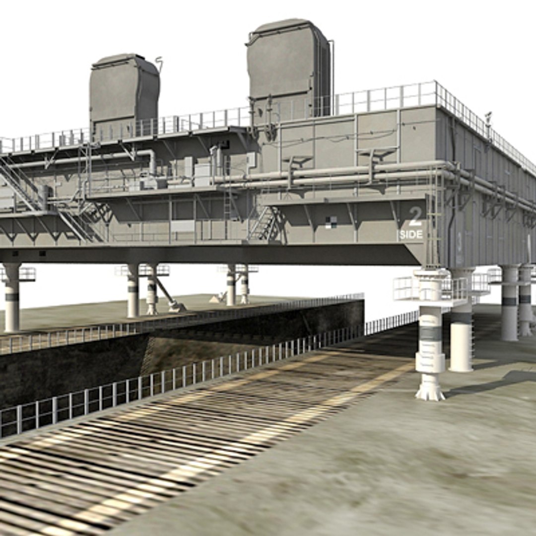 Nasa Mobile Launch Platform 3d Model