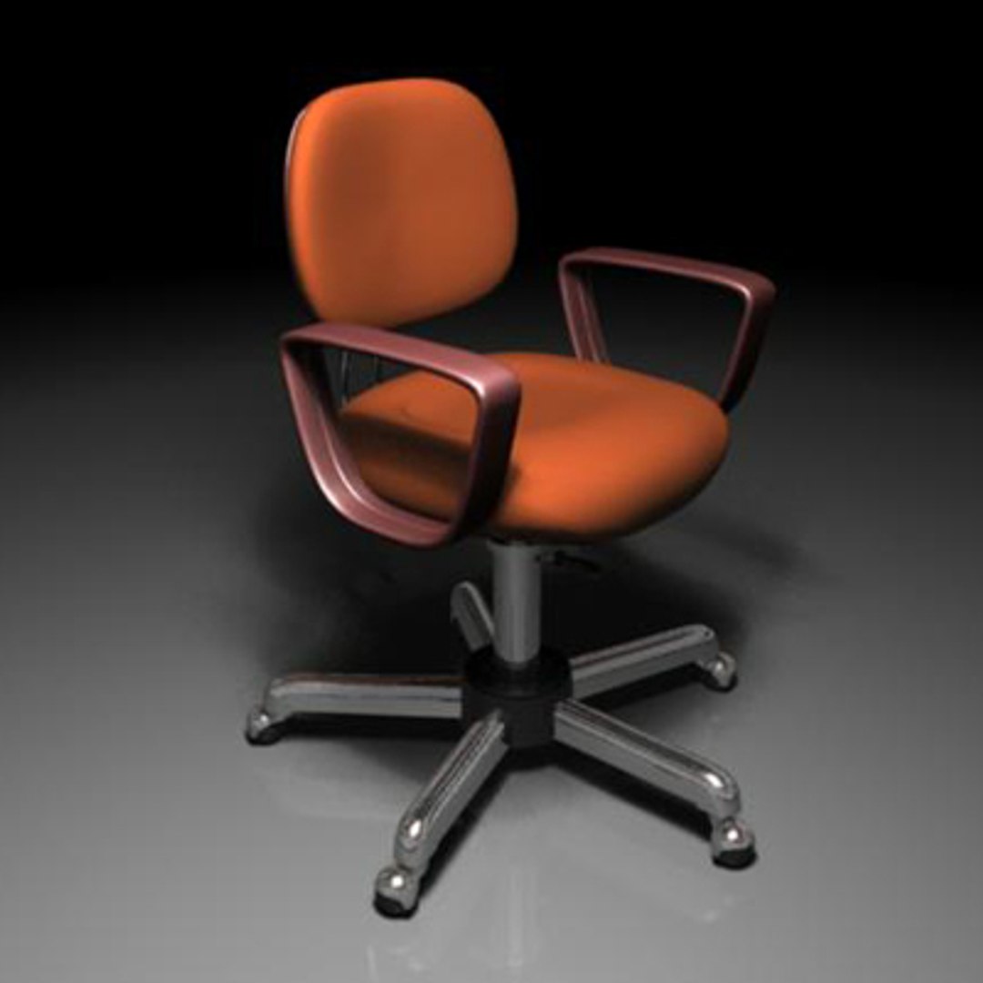Revolving Chair 3d Model