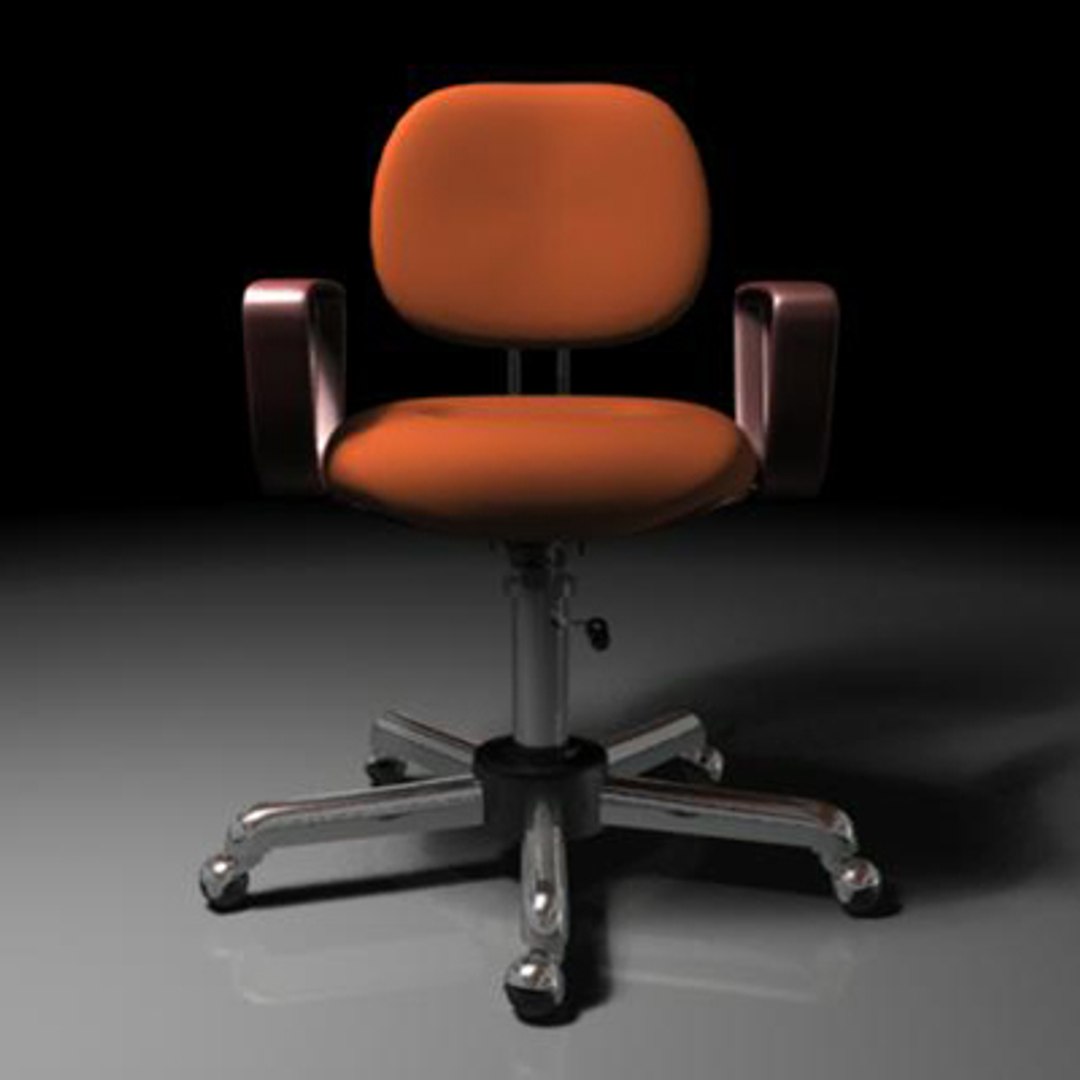 Revolving Chair 3d Model