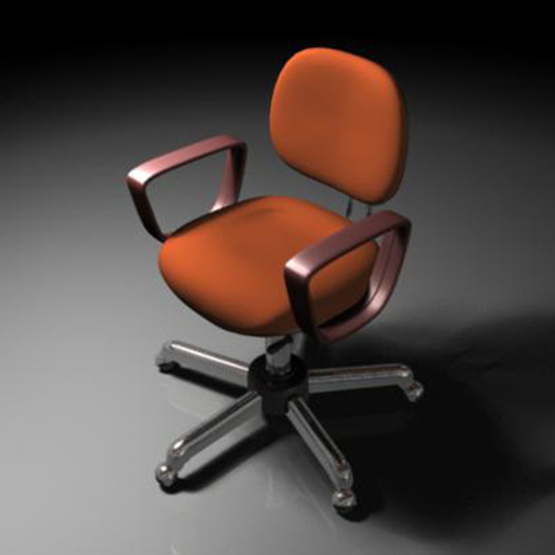 Revolving Chair 3d Model