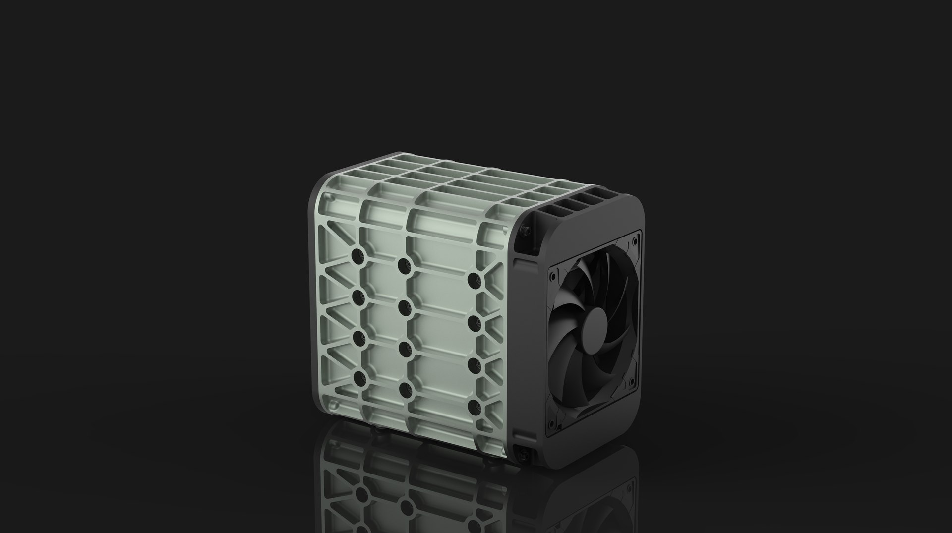 Aero Space Hard Drive Enclosure - HDD - 4 Drive 3D Model - TurboSquid ...