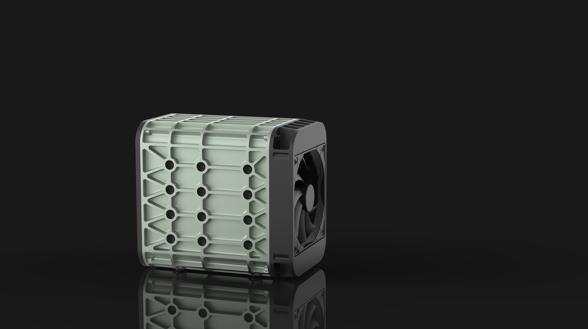 Aero Space Hard Drive Enclosure - HDD - 4 Drive 3D Model - TurboSquid ...