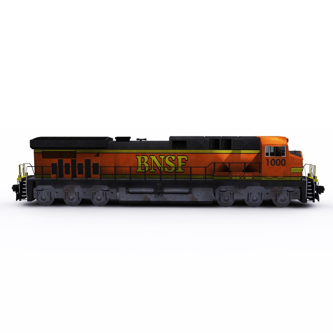 3D Model Ge Locomotive - TurboSquid 1318675