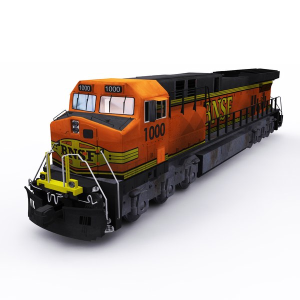 modelo 3d Locomotora GE BNSF - TurboSquid 1318675