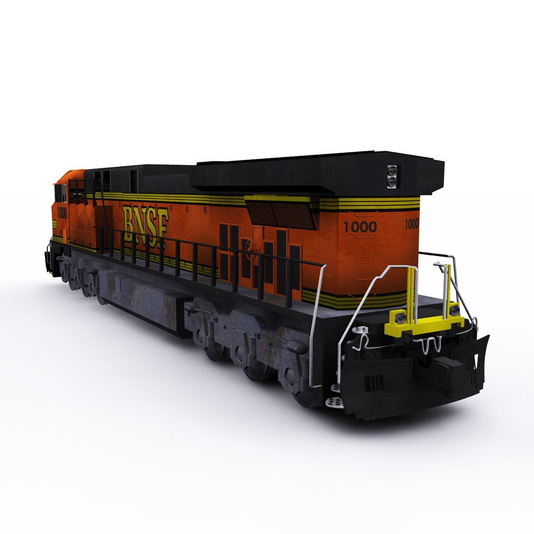 3D Model Ge Locomotive - TurboSquid 1318675