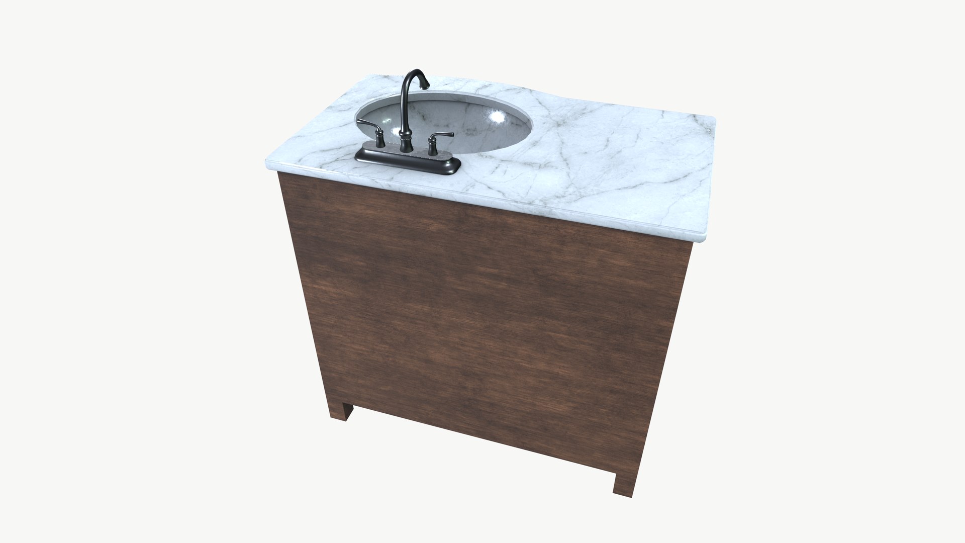 Washroom Sink 3D Model - TurboSquid 2340306