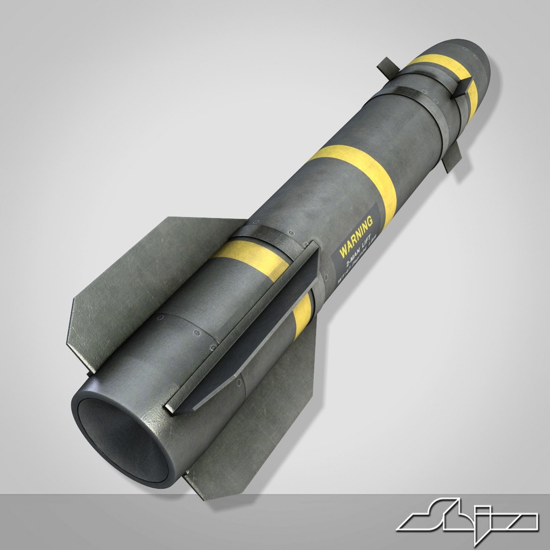3d Hellfire Missile