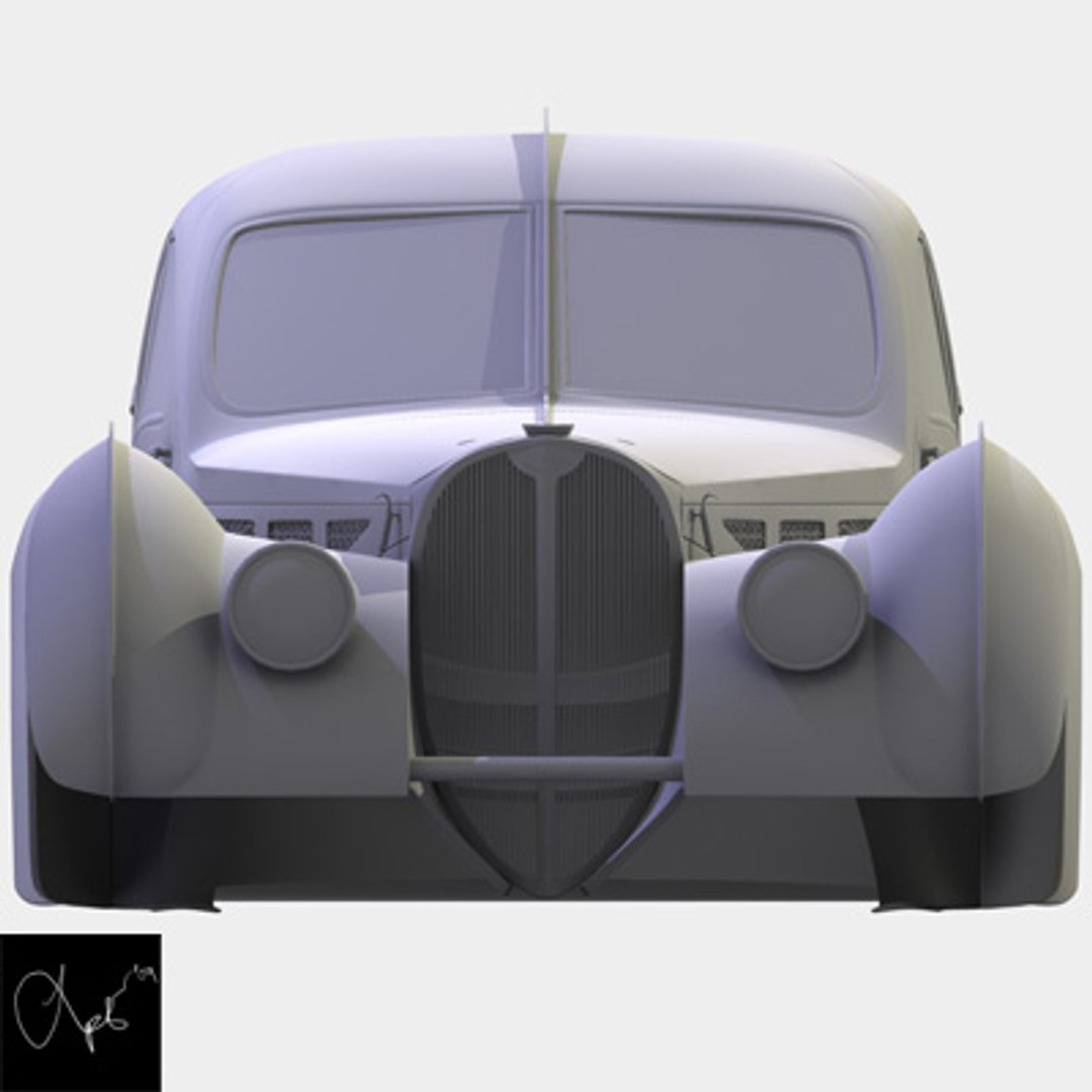 Obj Bugatti Atlantic