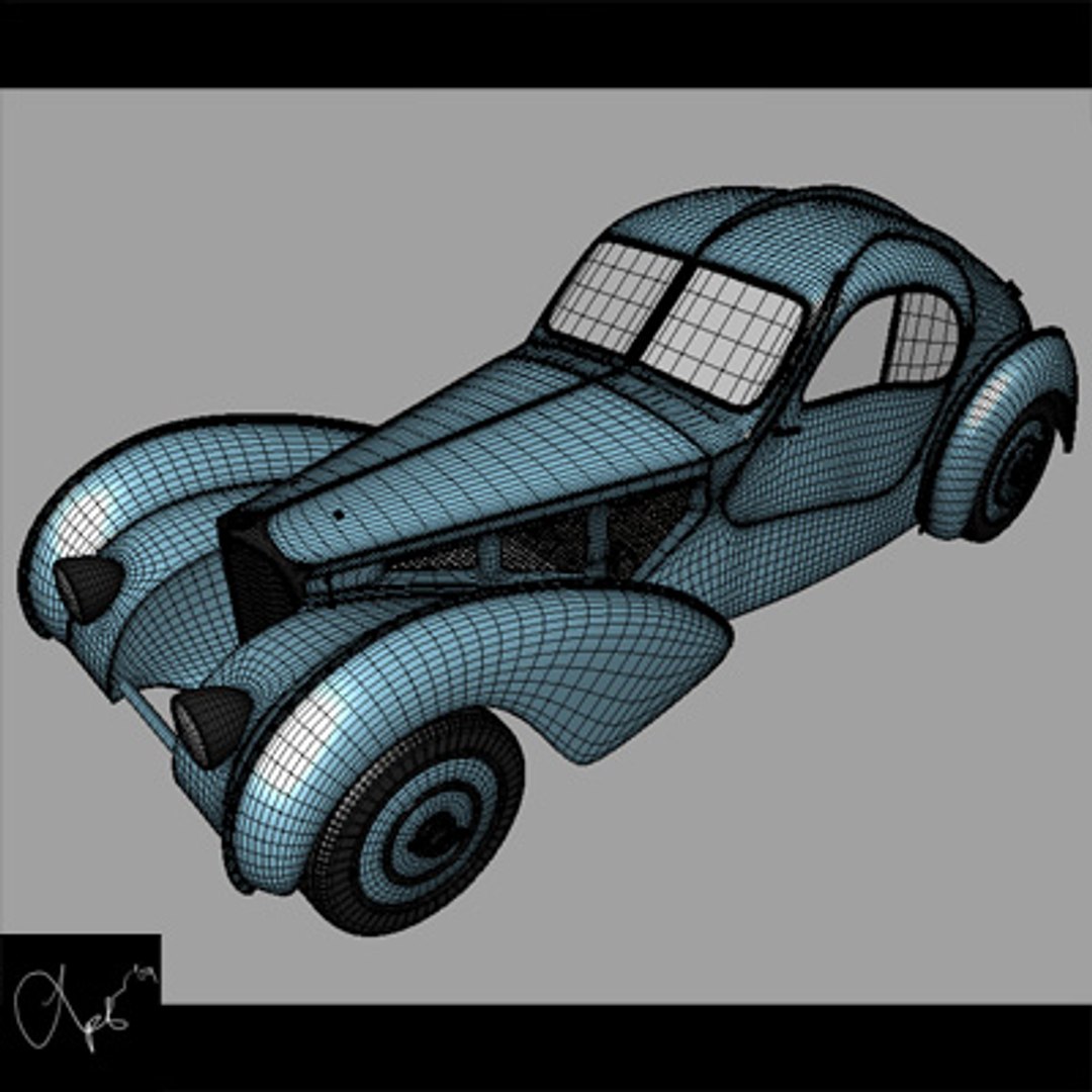 Obj Bugatti Atlantic