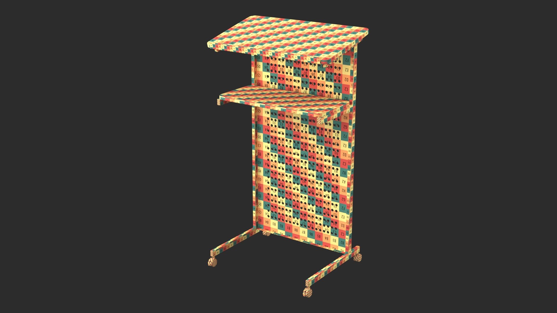 3D Model Lectern - TurboSquid 1918637