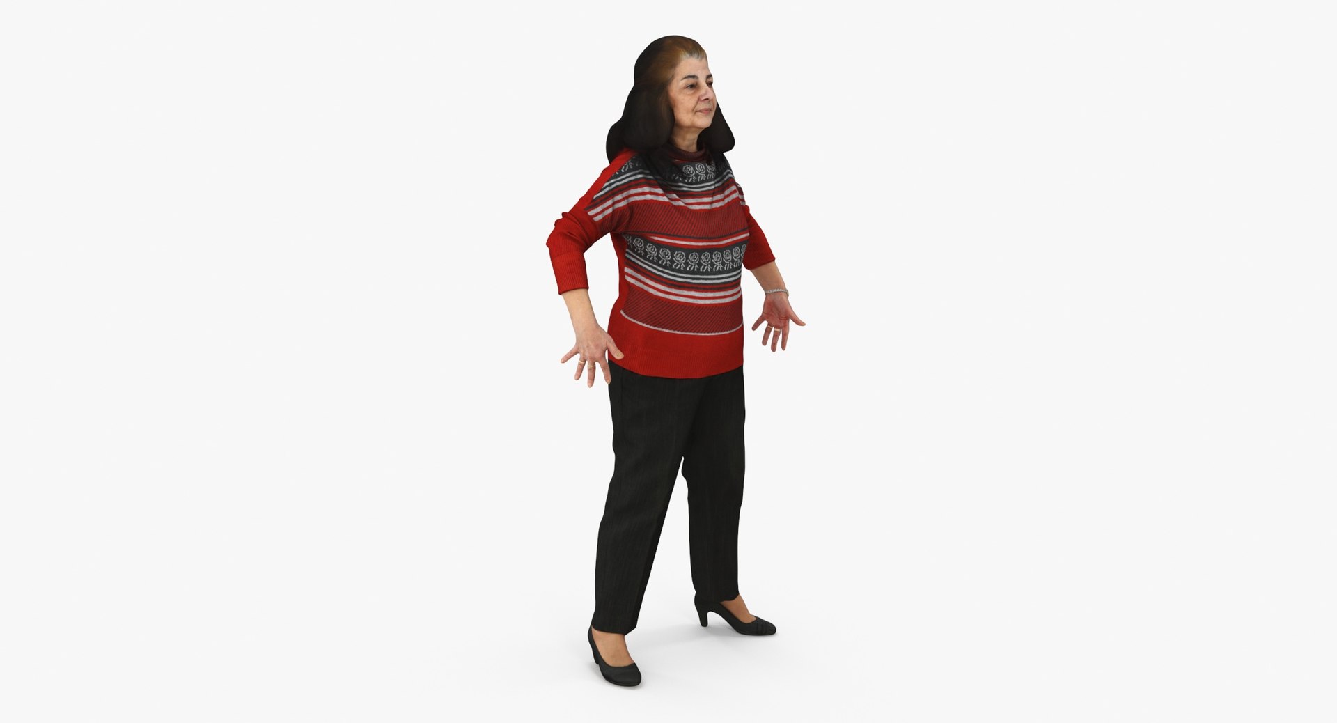 Tina Casual Autumn A Pose Model - TurboSquid 2016618