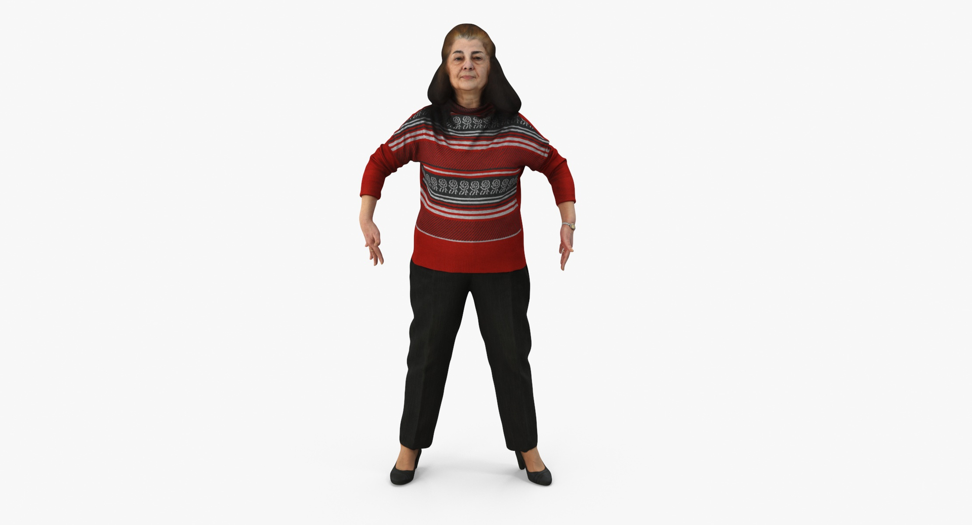 Tina Casual Autumn A Pose Model - TurboSquid 2016618