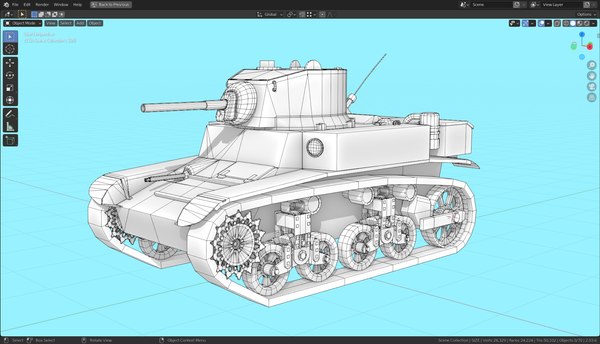 15 Tanks Base Mesh 3D model - TurboSquid 1854430