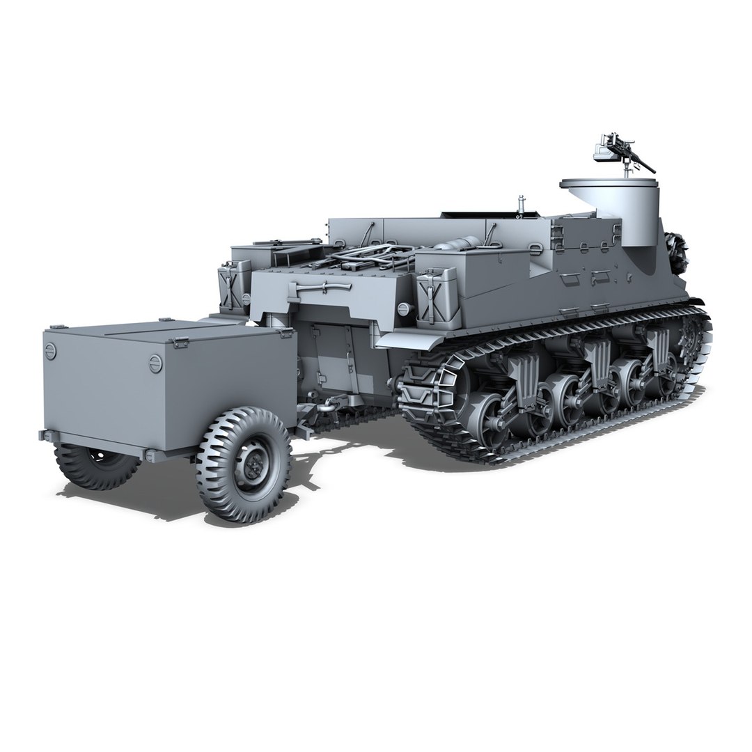 M7 Priest - Howitzer 3d 3ds