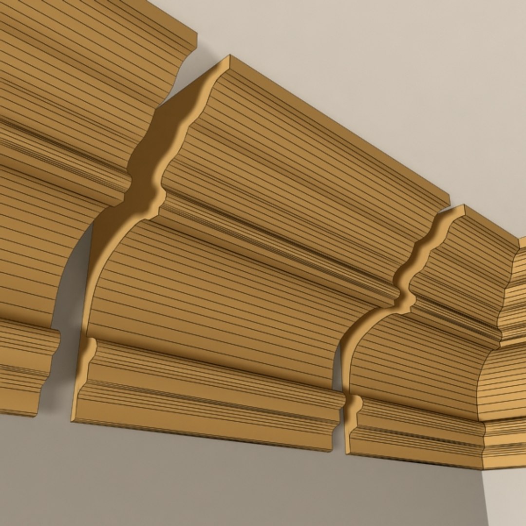 Interior Cornice Molding 3d Max