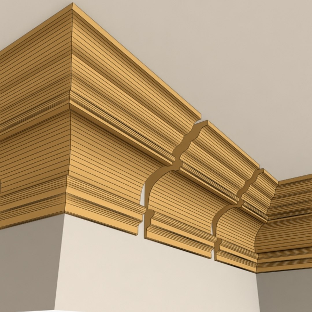 Interior Cornice Molding 3d Max