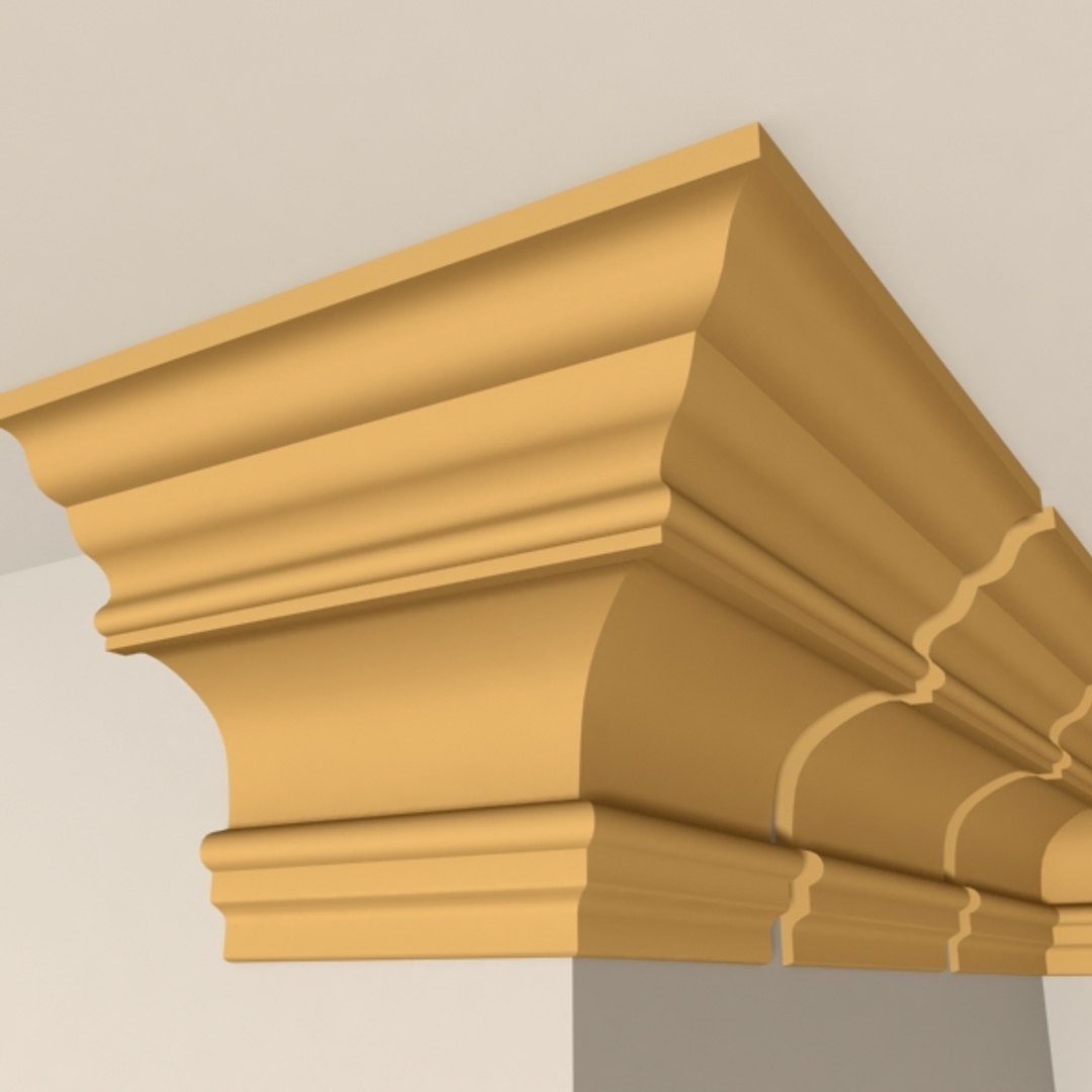 Interior Cornice Molding 3d Max