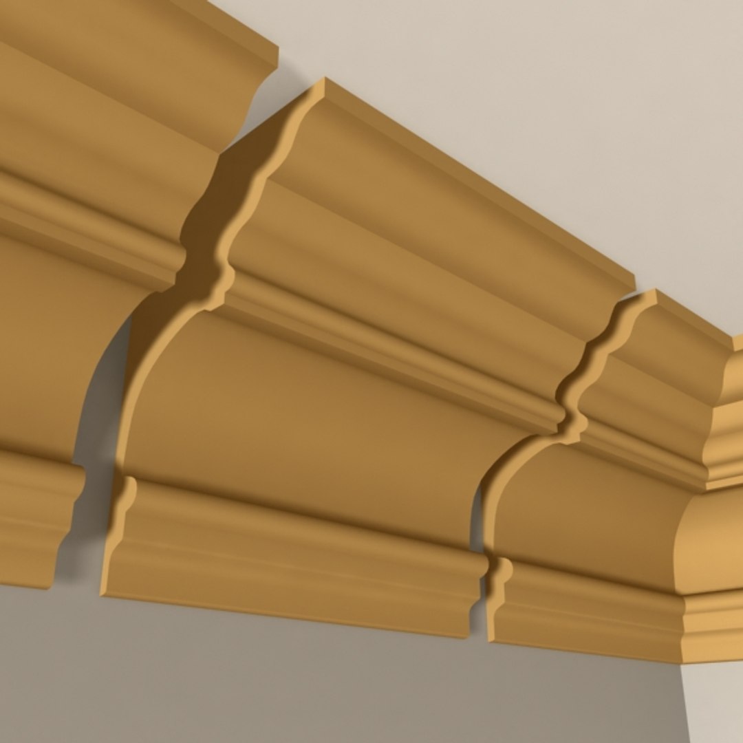 Interior Cornice Molding 3d Max