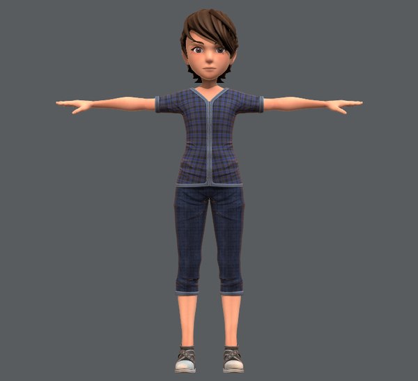 Characters Base 3D Models for Download | TurboSquid